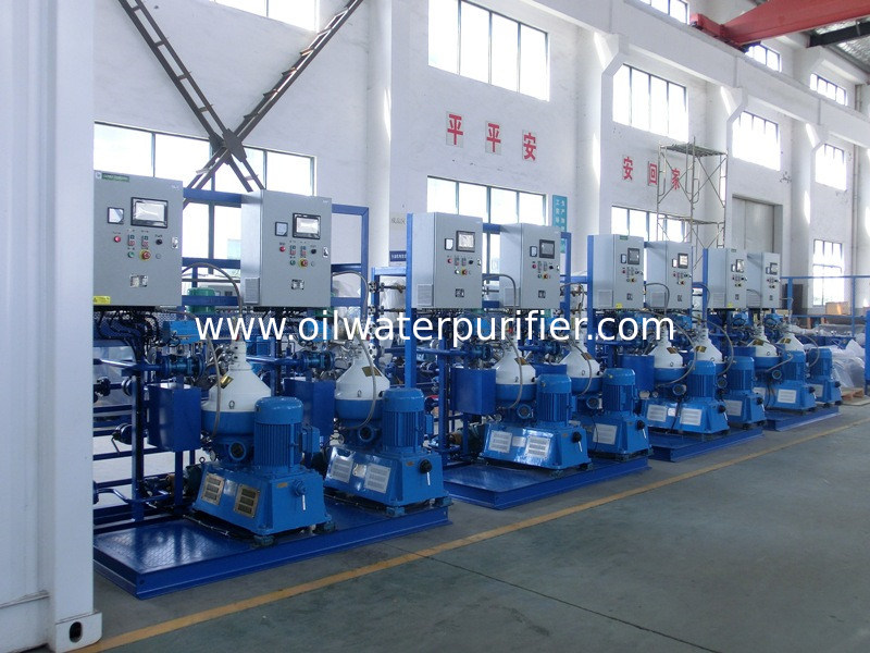 Heavy fuel oil diesel lubrication Oil Purifier centrifuge separator ...